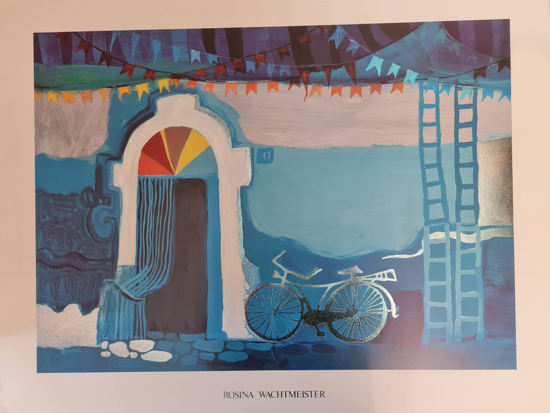 Rosina Wachtmeister 'casa Cantagalli' Print, Silver Foil Enhanced, 1993 ...