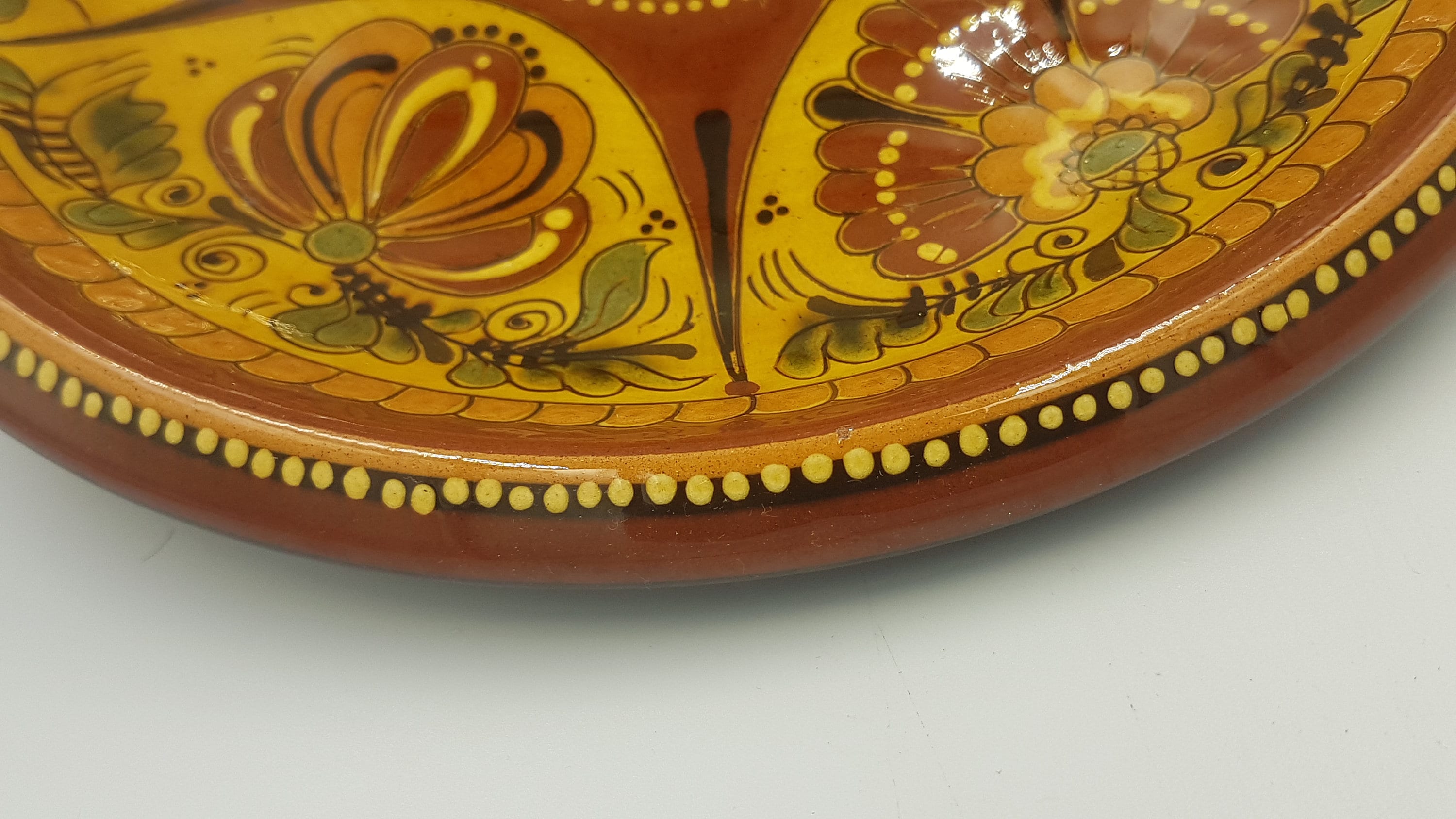 Swiss Studio Pottery Plate / Wall Plate by Ceramist Peter Reber, Berne ...