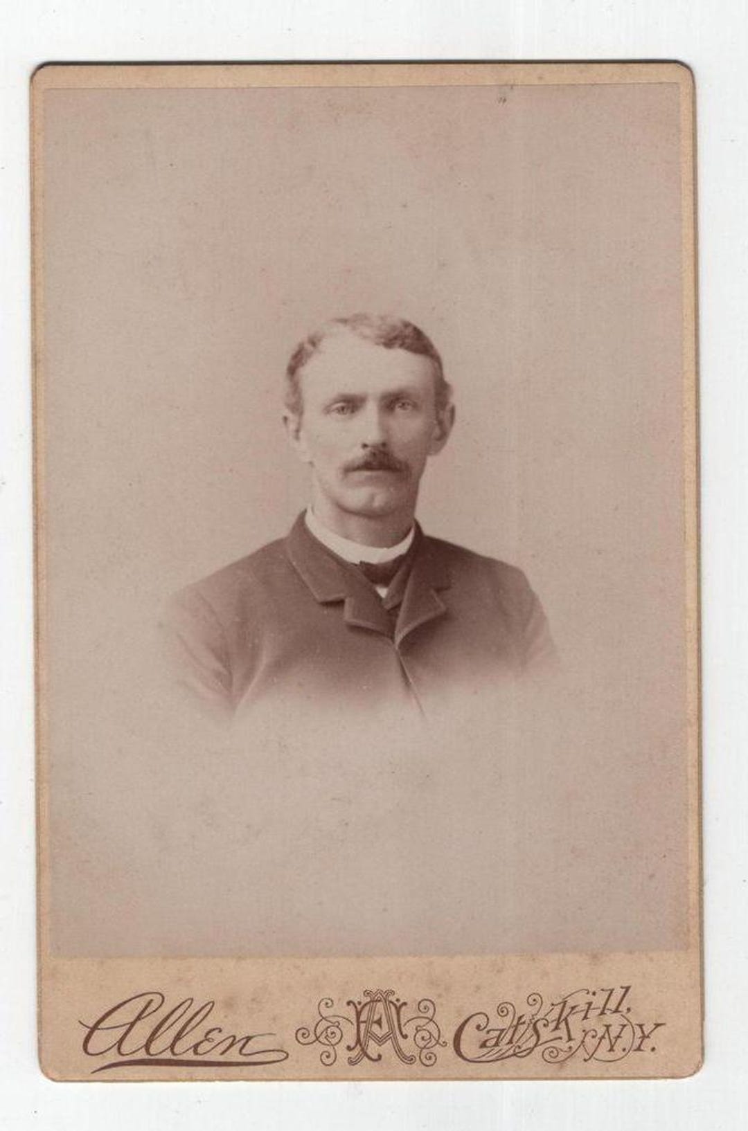 Antique Photograph Victorian Cabinet Card Man Well Dressed Clean ...
