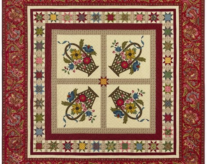 Reunion Quilt Kit by Sarah J for Studio 37 Fabrics DSJ 2058 107"x107 ...