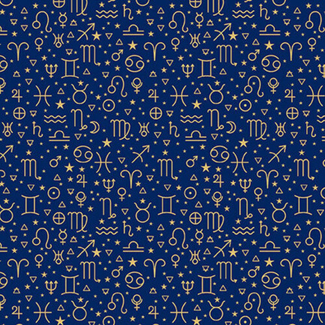 Signs From Above Allover Symbols by Henry Glass 9597M-77 Navy - Etsy