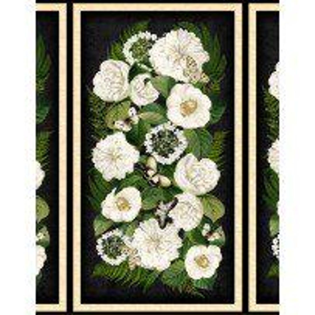 Chantrell Panel by Wilmington Prints NWP 68447-971 24"x44" - Etsy