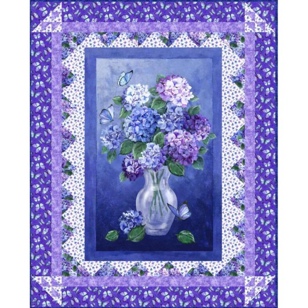 Pretty Points Quilt Kit by Pat Syta & Mimi Hollenbaugh for Northcott Fabrics 48"x60" - Etsy