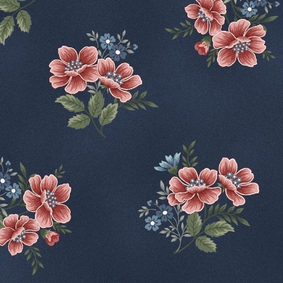 Flowers of Provence by Henry Glass 8853-77 Sold by 1/2 Yd - Etsy