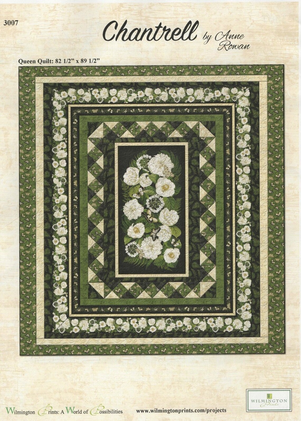 Chantrell Quilt Kit by Anne Rowan for Wilmington 82 - Etsy