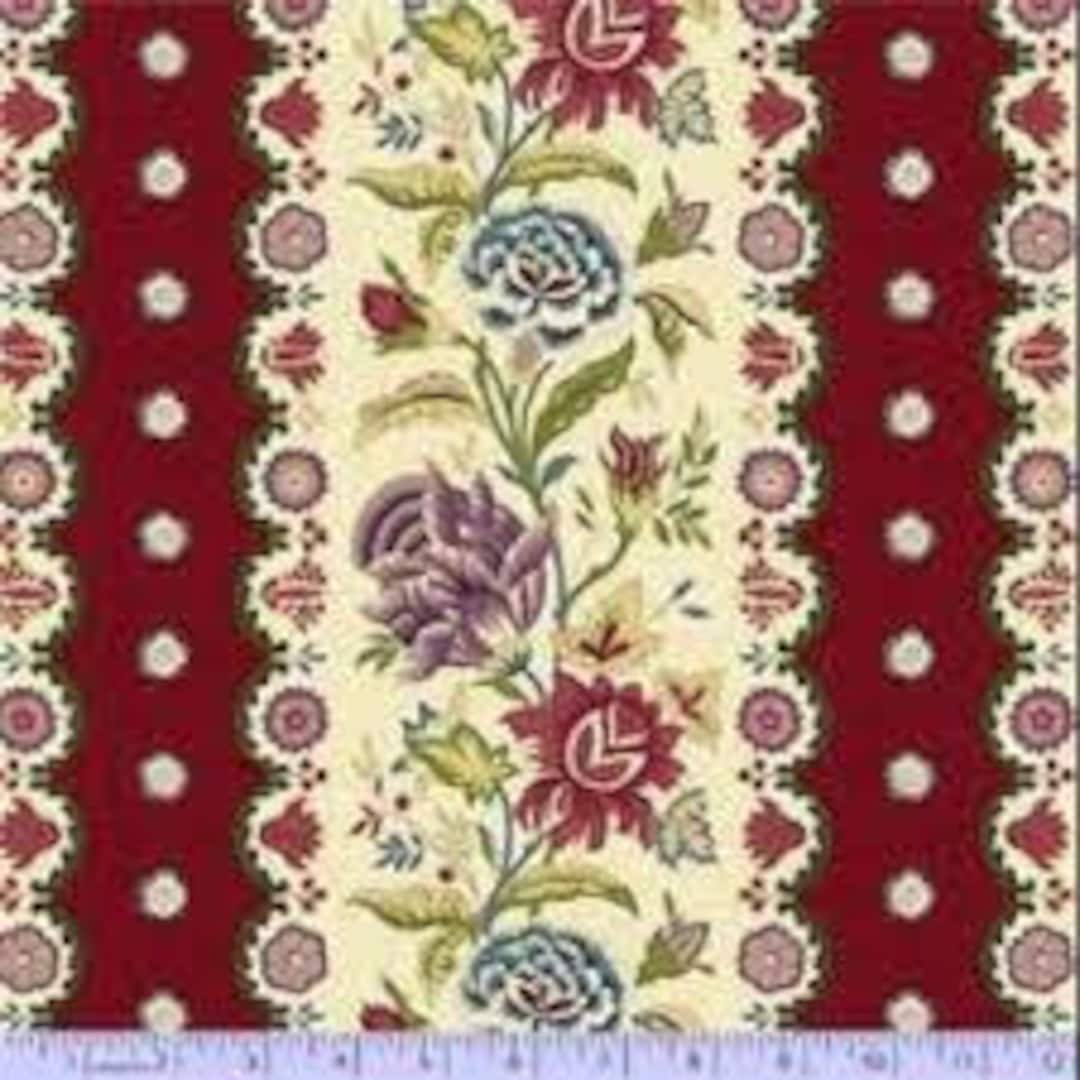 Millworks Border Stripe by Nancy Rink for Marcus Fabrics 5657-0118 One ...