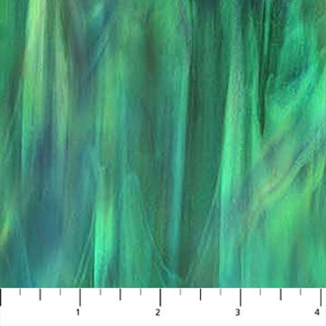 Spirit of Love by Deborah Edwards for Northcott Fabrics DP25163-74 Dk. Green One Yard 24 ...