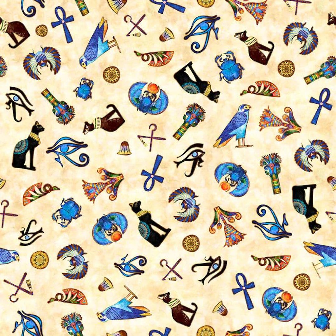 Pharoah Egyptian by Dan Morris Designs for Quilting Treasures 29739-E ...