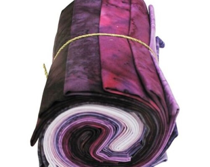 1895 Watercolors Fat Quarter Bundle by Hoffman Calif. #1895fq-20-magenta 12 Fat Quarters - Etsy