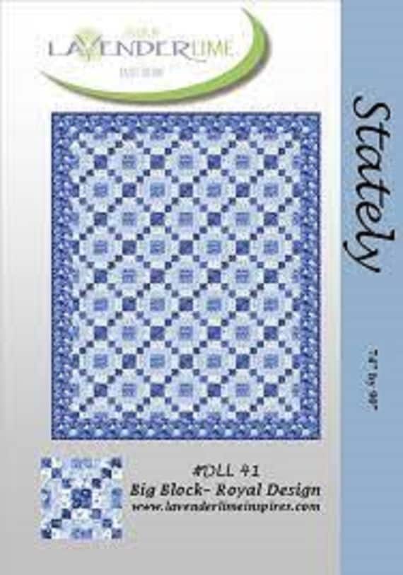 Bluebell Stately Quilt Kit Using Fabrics From the Bluebell - Etsy
