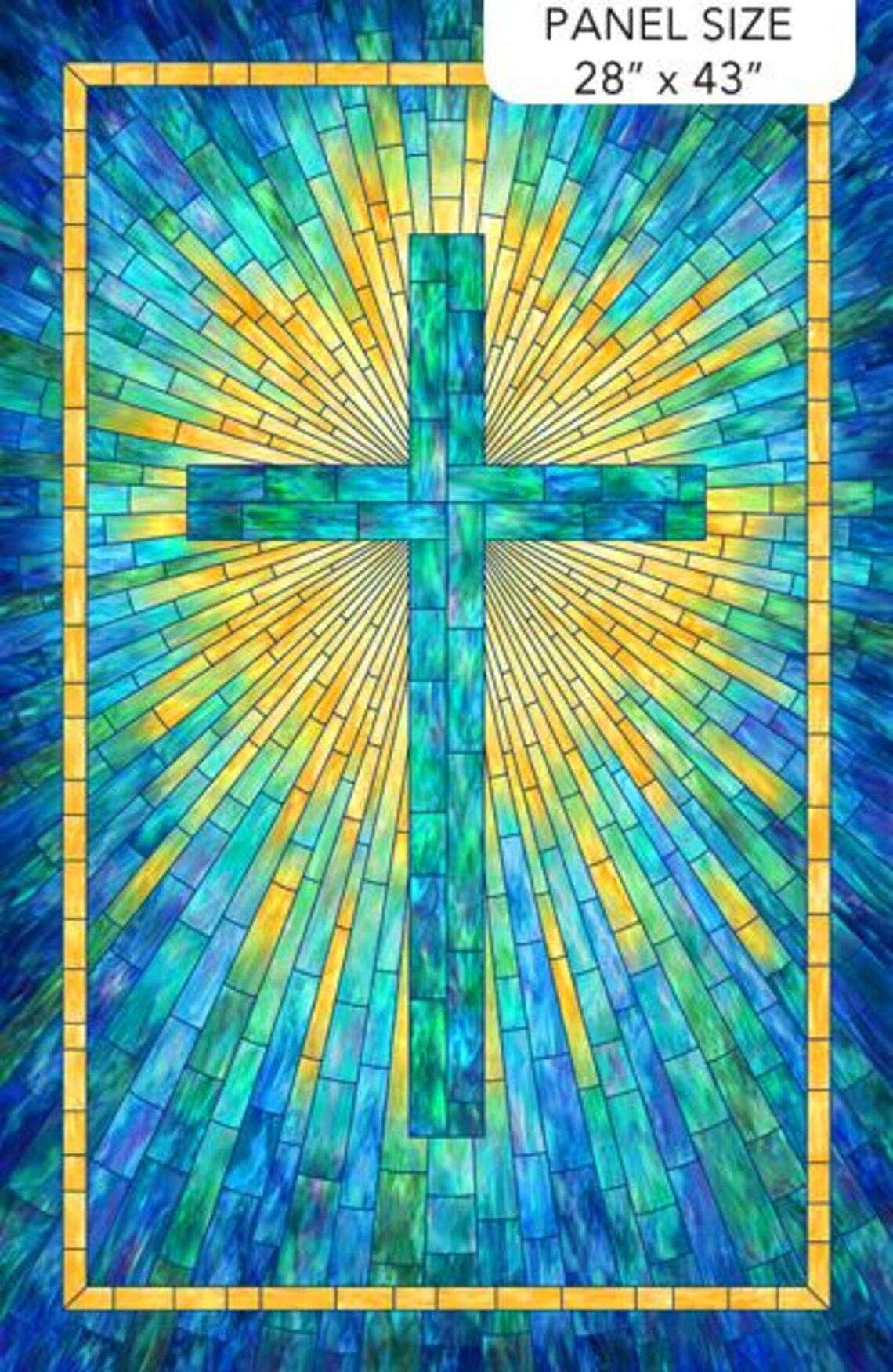 Risen Panel by Deborah Edwards for Northcott Fabrics 28660-48 28"x43 ...