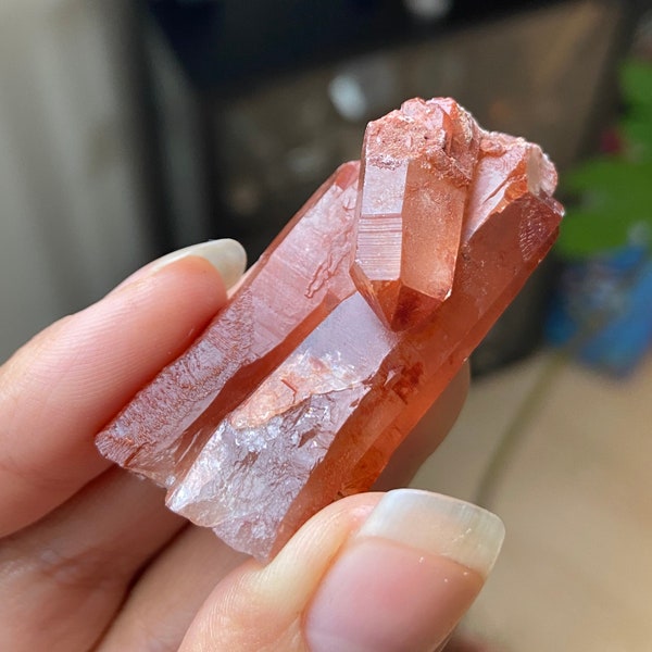Red Quartz - Etsy