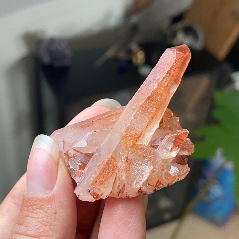 Red Quartz - Etsy
