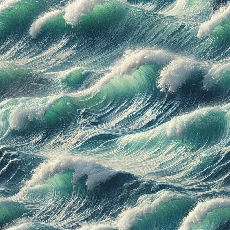 West Coast Textures 14 Seamless Patterns – Ocean Waves, Redwood Bark ...