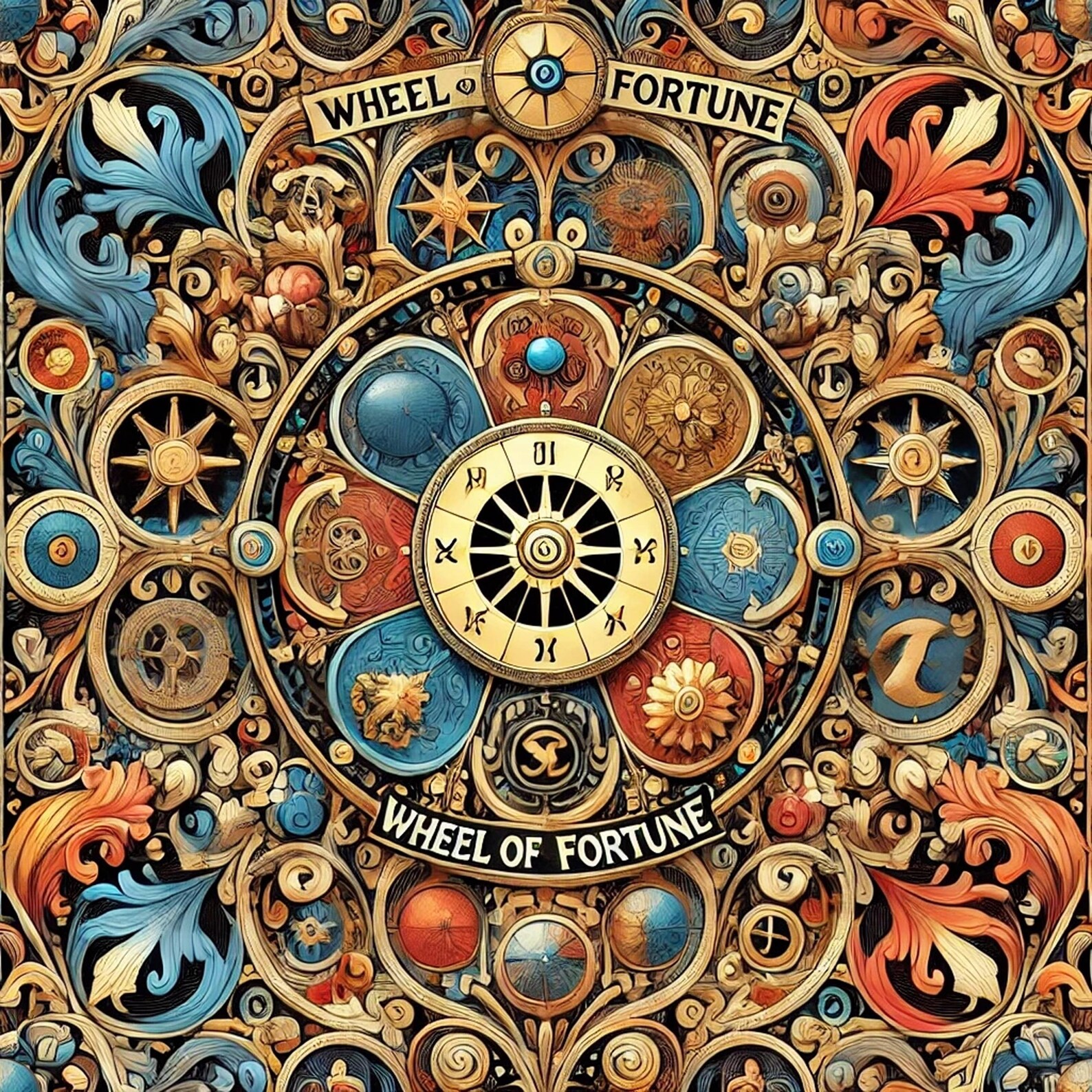 Major Arcana Tarot Patterns: Ornate Art Nouveau Designs (digital ...