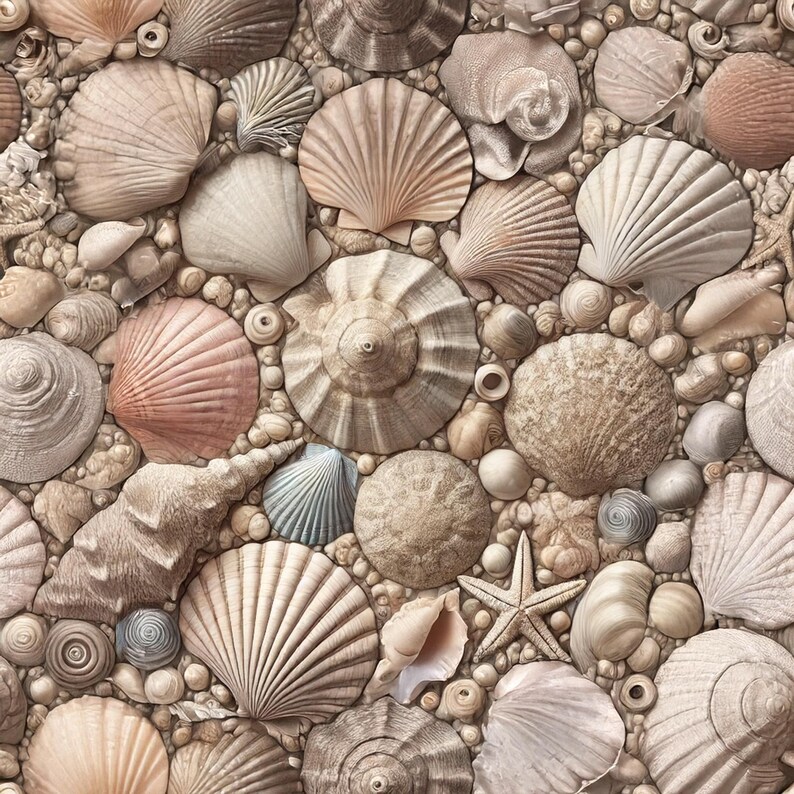 West Coast Textures 14 Seamless Patterns – Ocean Waves, Redwood Bark ...