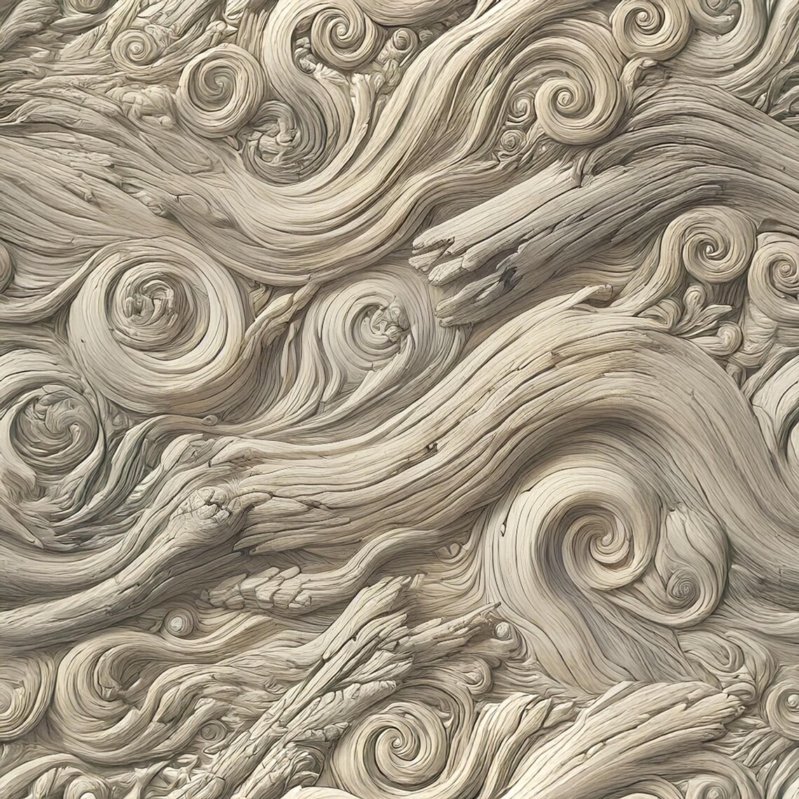 West Coast Textures 14 Seamless Patterns – Ocean Waves, Redwood Bark ...
