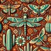 Southwestern Rust & Turquoise Textures: 12 Seamless Art Patterns ...