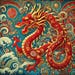 Ming Dynasty Chinese Seamless Patterns: Oriental Art, 300 DPI (digital ...