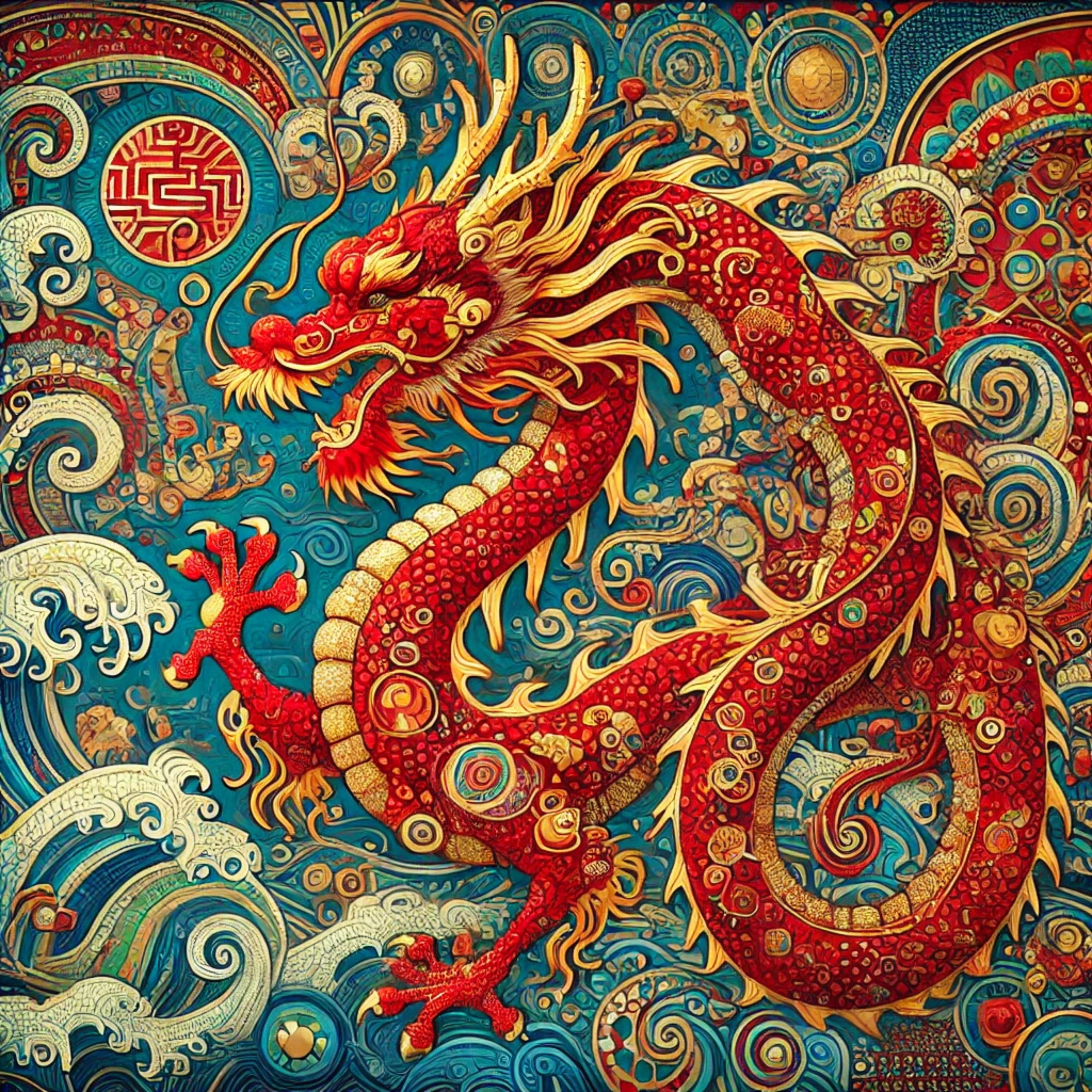 Ming Dynasty Chinese Seamless Patterns: Oriental Art, 300 DPI (digital ...