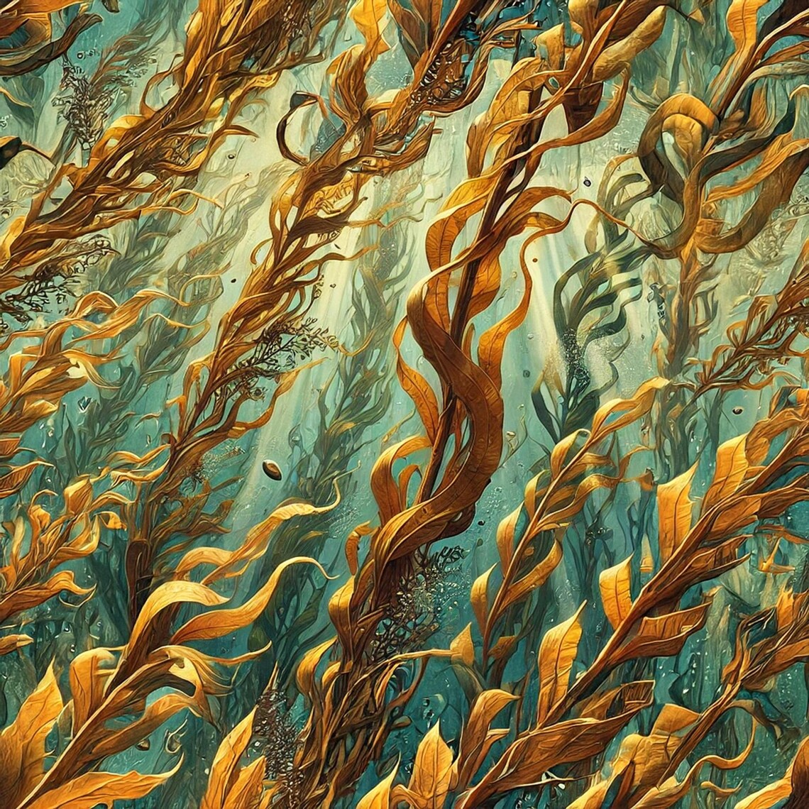 West Coast Textures 14 Seamless Patterns – Ocean Waves, Redwood Bark ...