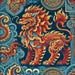 Ming Dynasty Chinese Seamless Patterns: Oriental Art, 300 DPI (digital ...