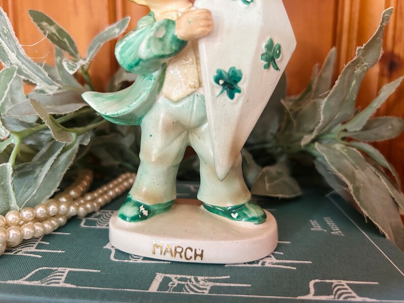 Vintage Lefton Japan March Boy Figurine, Lefton St Patricks Day Boy ...