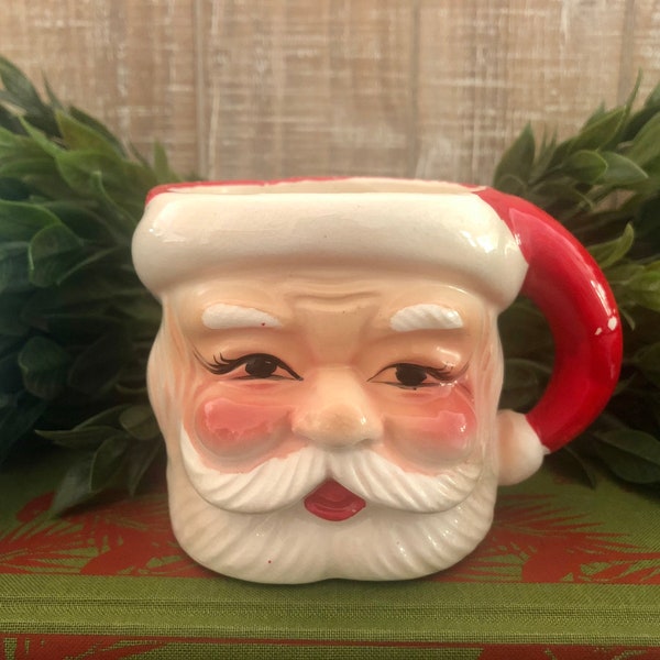 Vintage Santa Mugs - Etsy