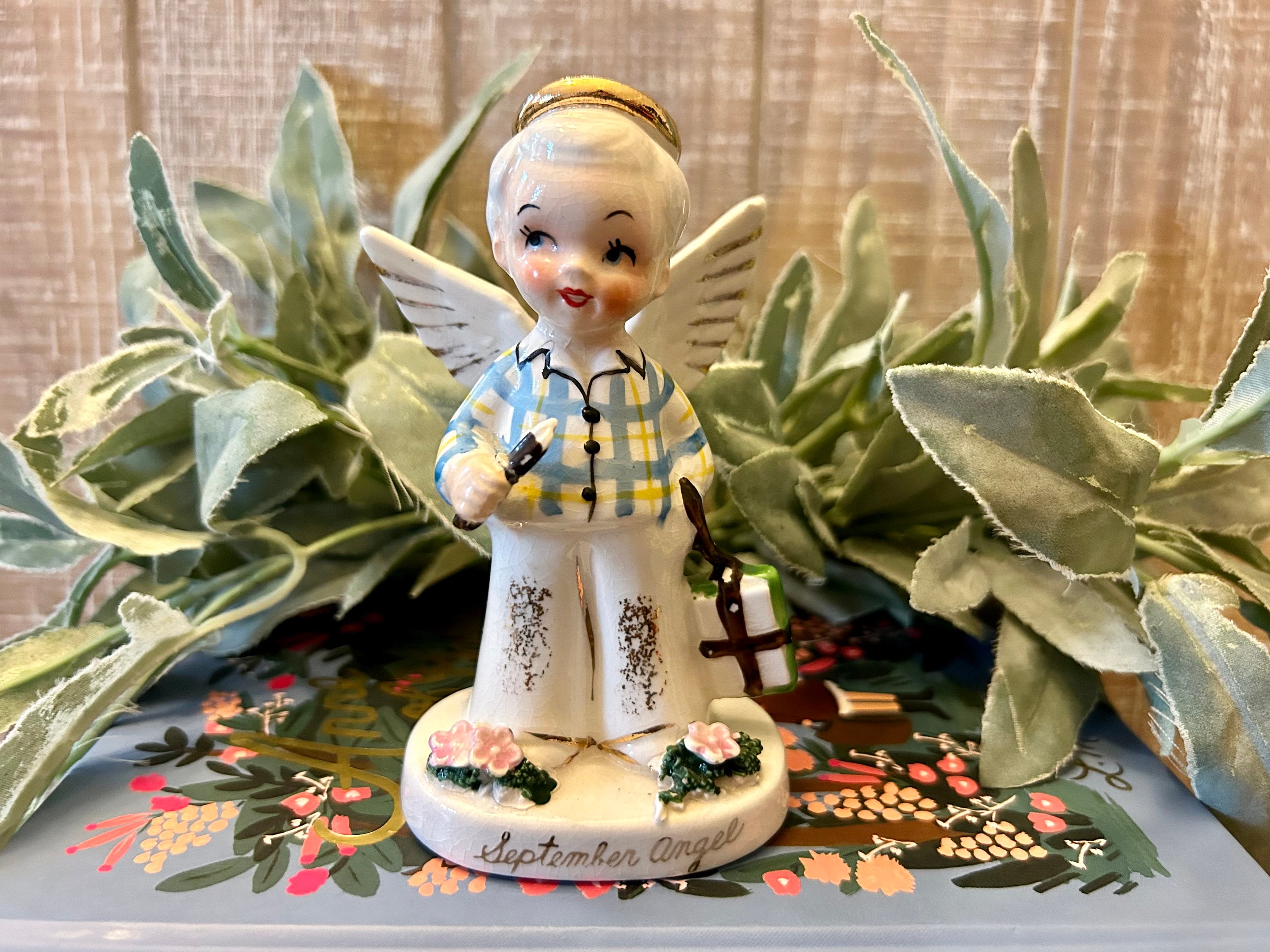 September Angel Figurine