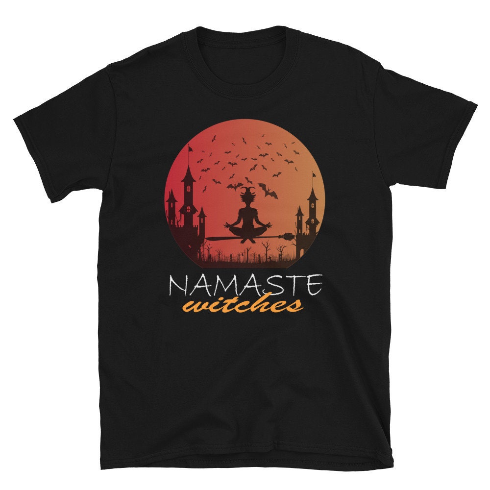 NAMASTE WITCHES Halloween Lustige Yoga Hexe Meme Unisex | Etsy