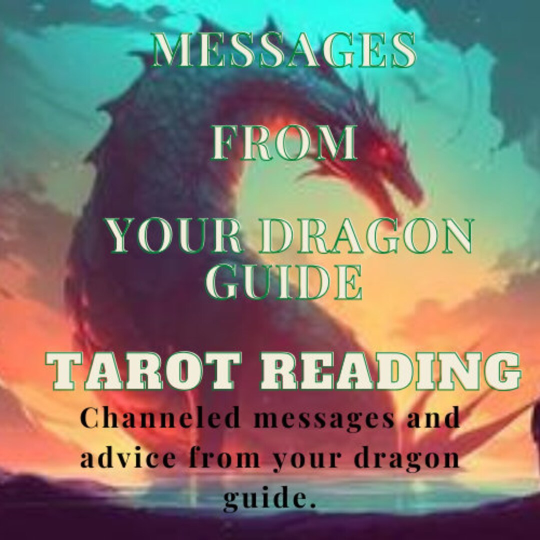 Messages From Your Dragon Guide~tarot Reading - Etsy