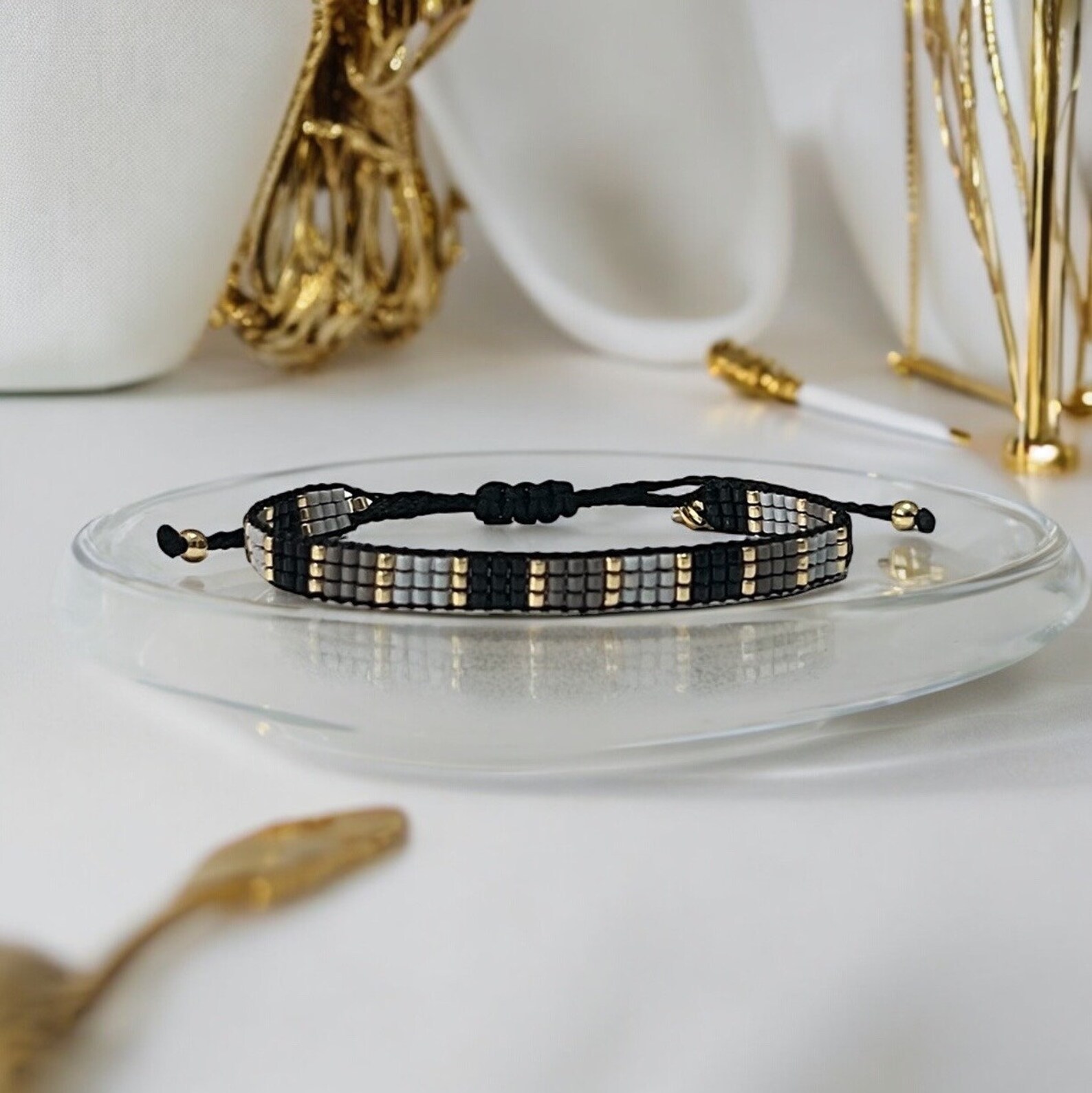 Miyuki Bracelet, Bead Bracelet, Beaded Bracelets, Bracelet Stacking ...