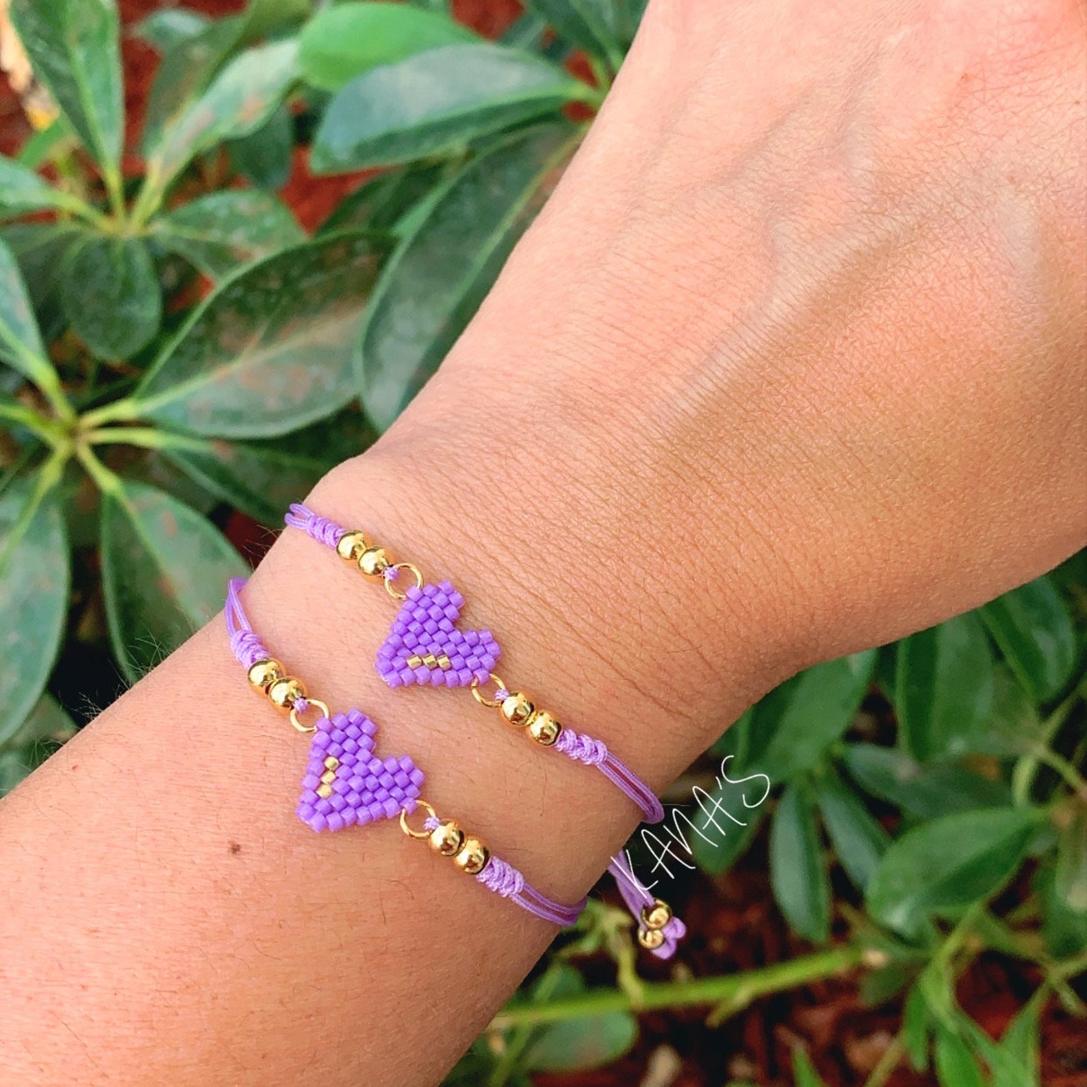 Miyuki Hearts, Miyuki Bracelets, Bracelets, Handmade Bracelets ...