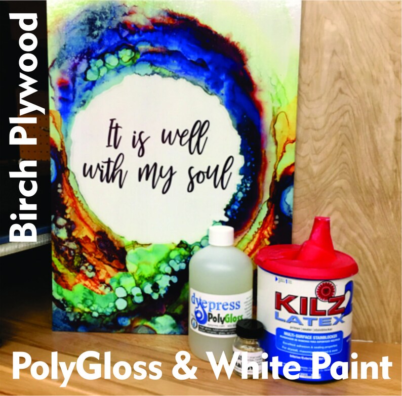 Dyepress Polygloss: Sublimation Coating for Hard Substrates - Etsy
