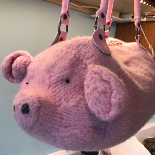 Pig Purse - Etsy
