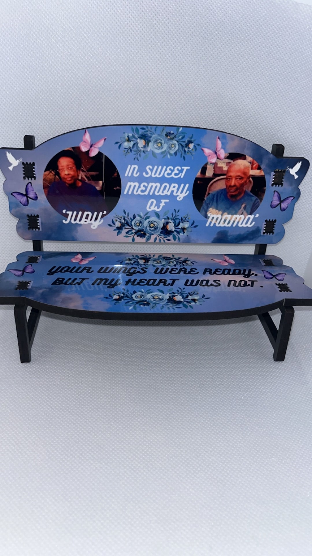Personalized Memorial Bench Keepsake – in Loving Memory Tribute ...
