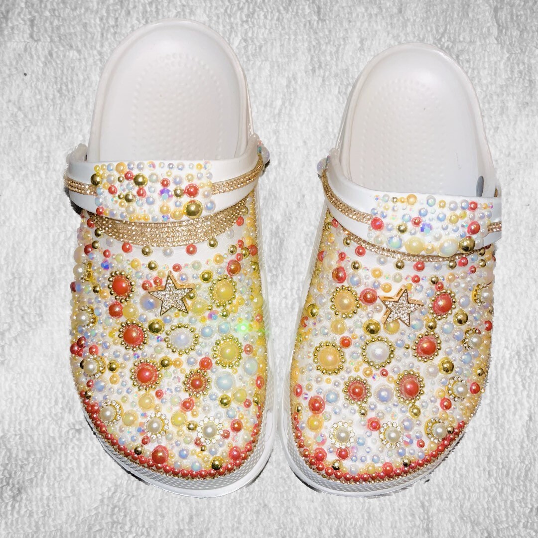 Bling Clogs Size 5.5 Custom Bling Clogs Clogs for Nurses Customized ...