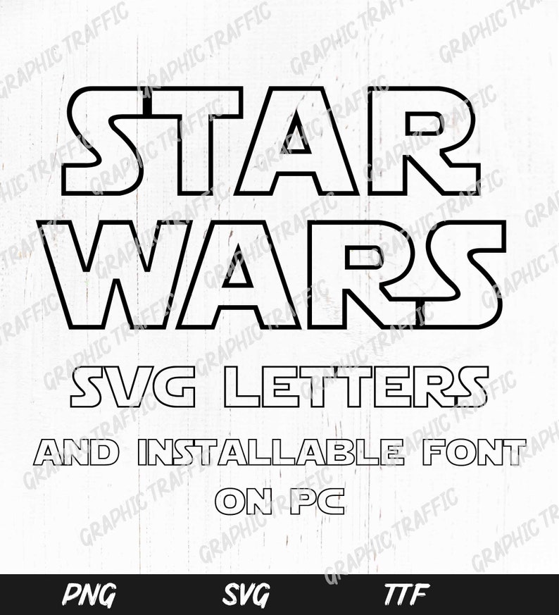 Outline font Alphabet Outline letters SVG file for cricut | Etsy