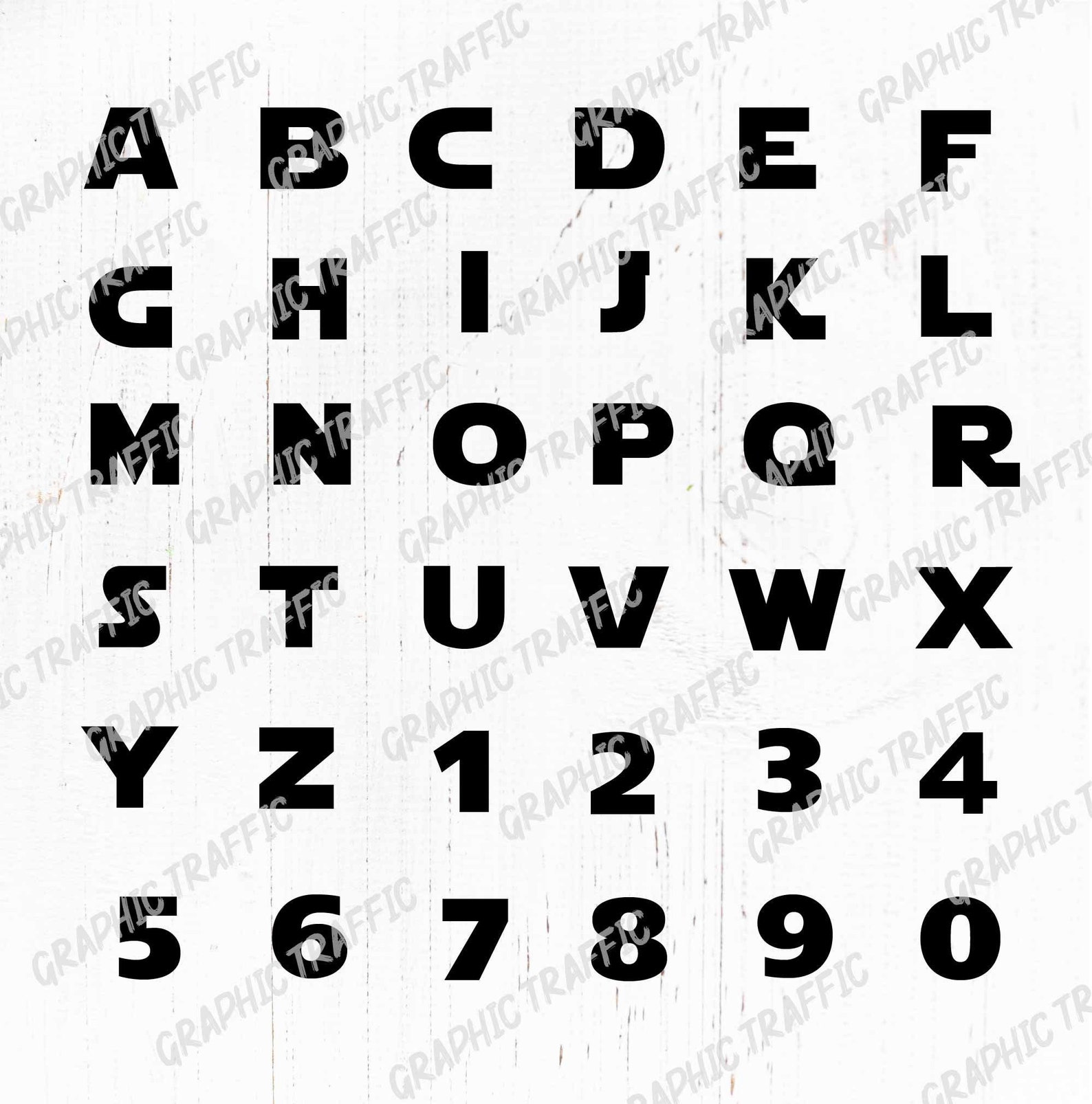 Fonts Bundle - Alphabet - SVG Letters for Cricut - PNG - TTF Outline ...