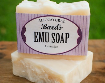 Emu Bar Soap- Natural Soap Made With Emu Oil Unscented - Etsy