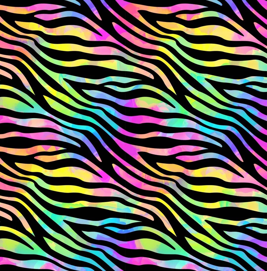 Zebra Cotton Lycra KNIT by the Yard - Etsy