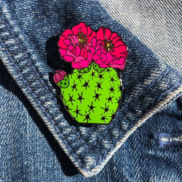 Cactus Pin - Etsy