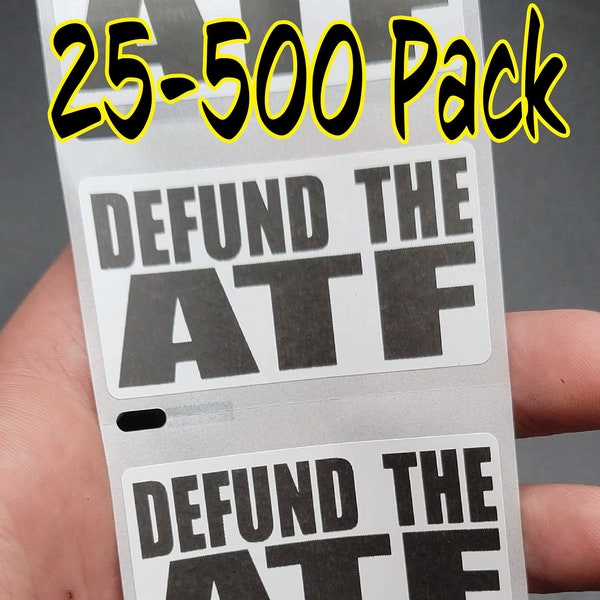 Abolish the Atf Decal - Etsy