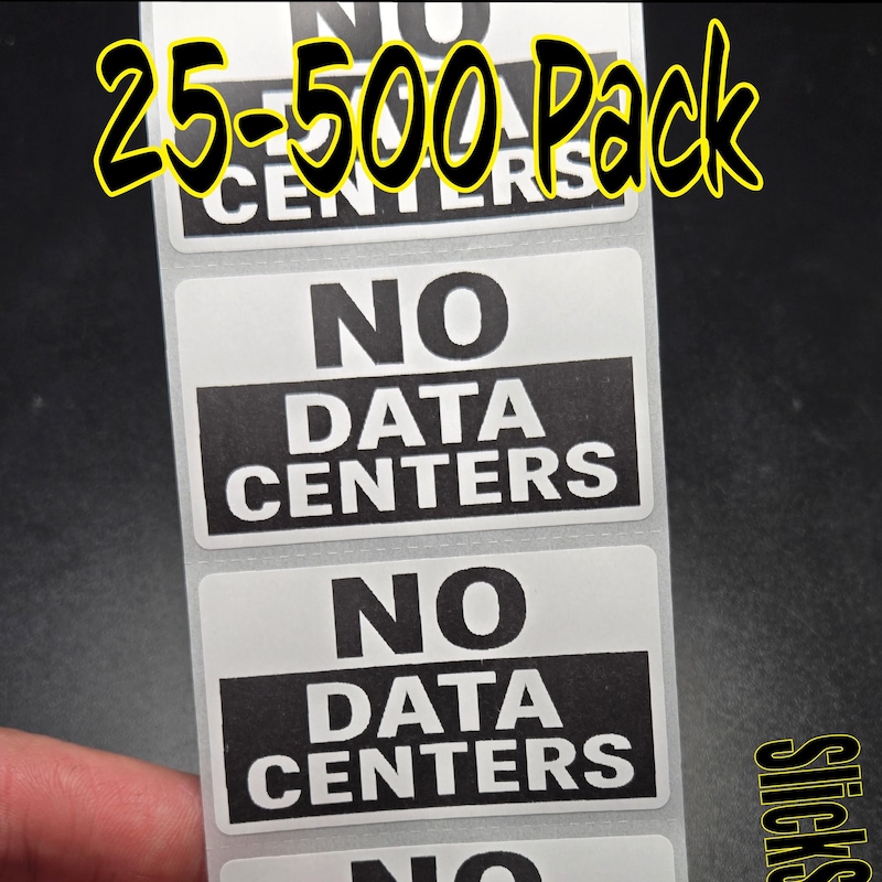 No Data Center Signs - Etsy