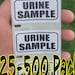 URINE SAMPLE 25-500 Pack Stickers Gag Prank Sticker Decal - Etsy