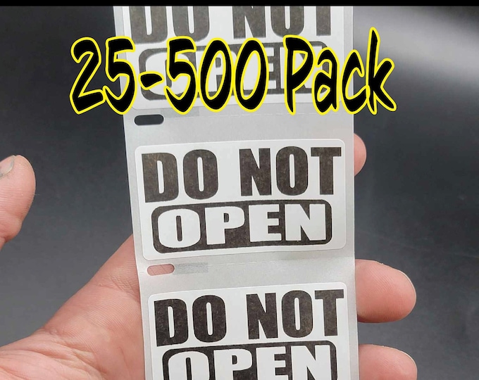 Sticky Paper Tape 'DO NOT OPEN Until Christmas' 50 Mm, 50 Meter - Etsy
