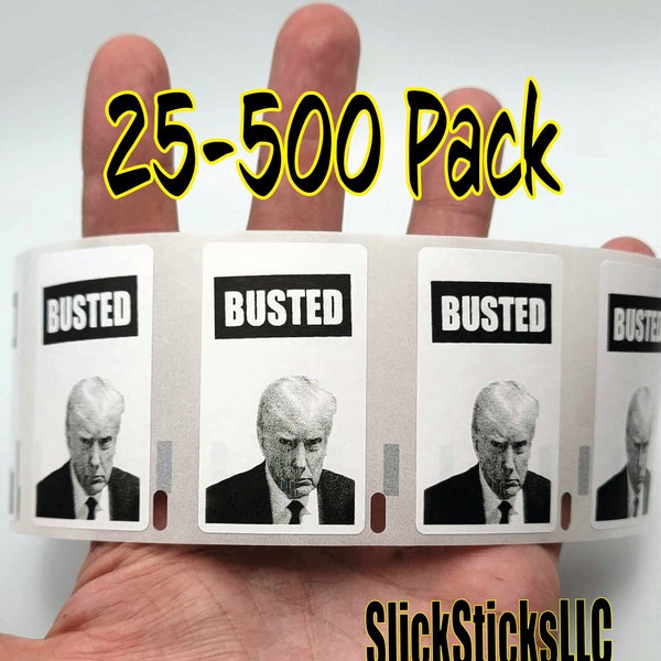 Trump Mug Shot Bumper Stickers - Etsy