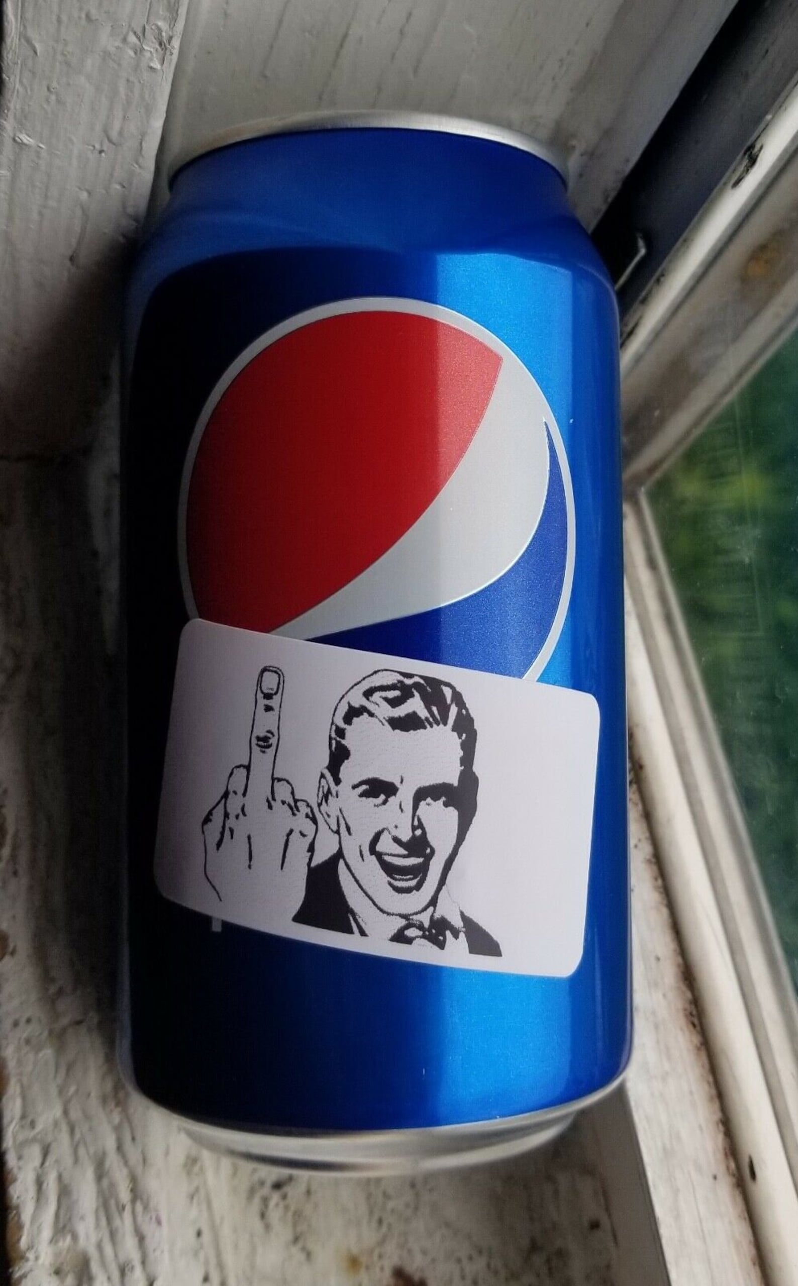 MIDDLE FINGER GUY Meme 25-1000 Pack Stickers Gag Prank Sticker | Etsy