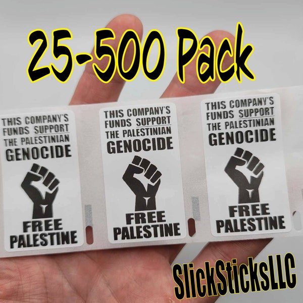 Support Palestine Stickers - Etsy