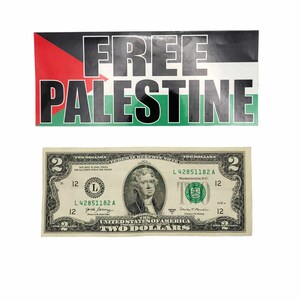 FREE PALESTINE Indoor Sticker Decal Freedom Gaza From Hamas I Support ...